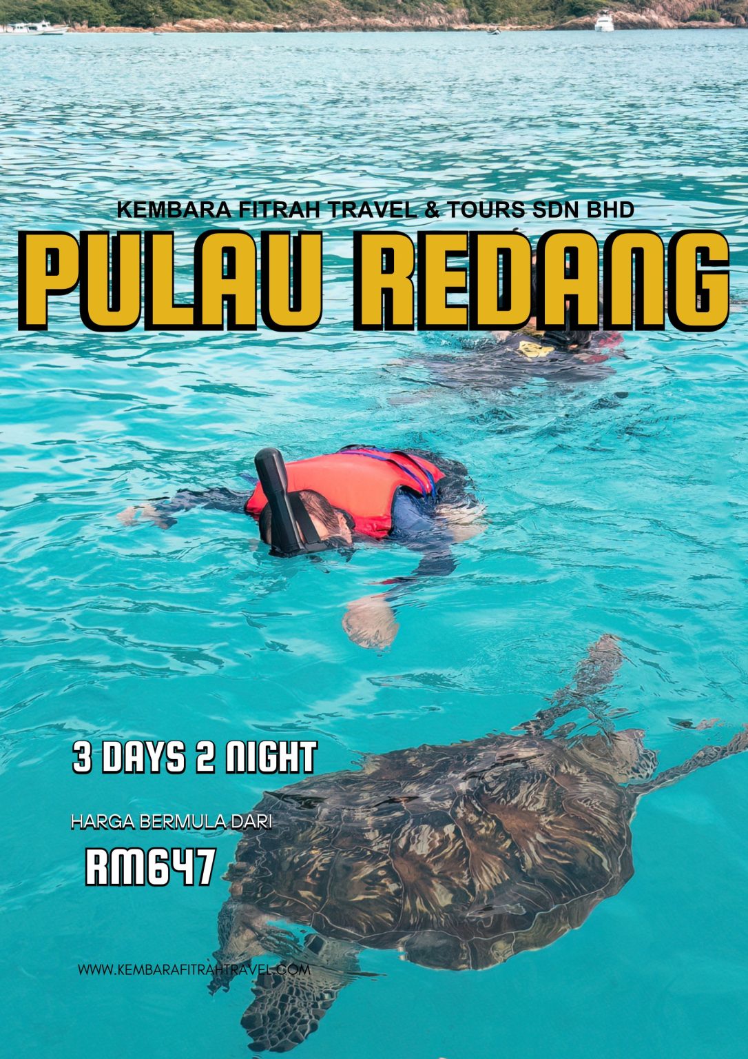 PAKEJ PULAU REDANG – kembara fitrah travel